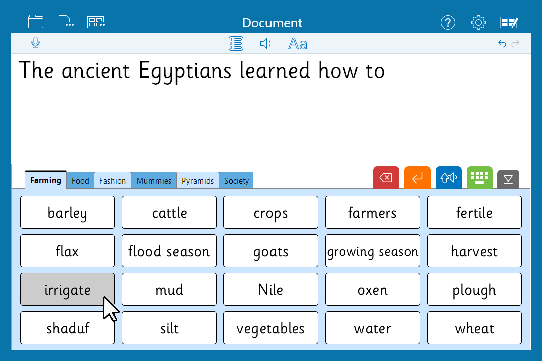 Clicker Writer - Get Started | Crick Software